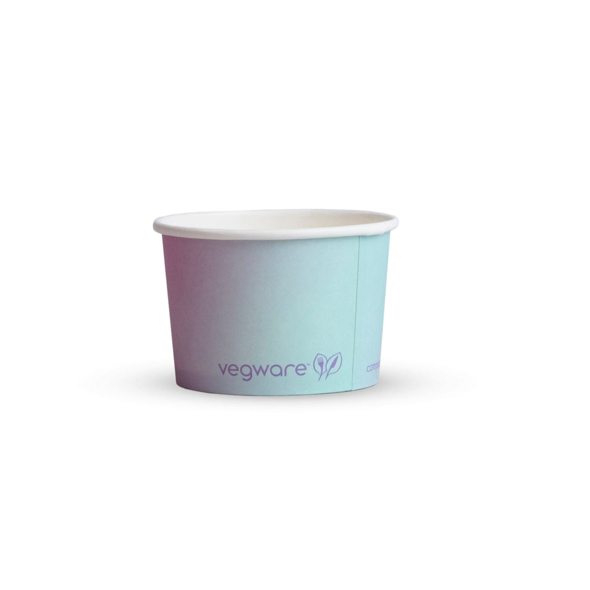 4oz Bio Ice Cream Pot (1000) – Green Gate Bio Packaging