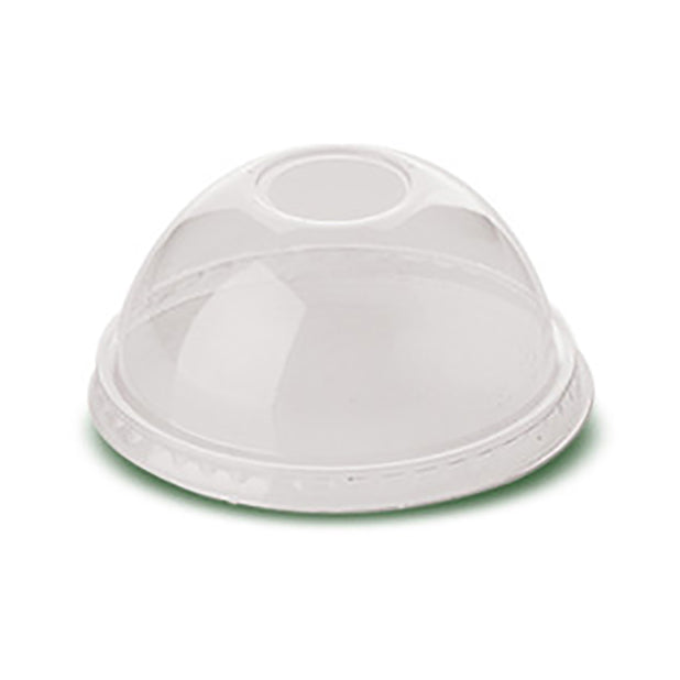 Domed Biodegradable Plastic Cup Lid – Green Gate Bio Packaging